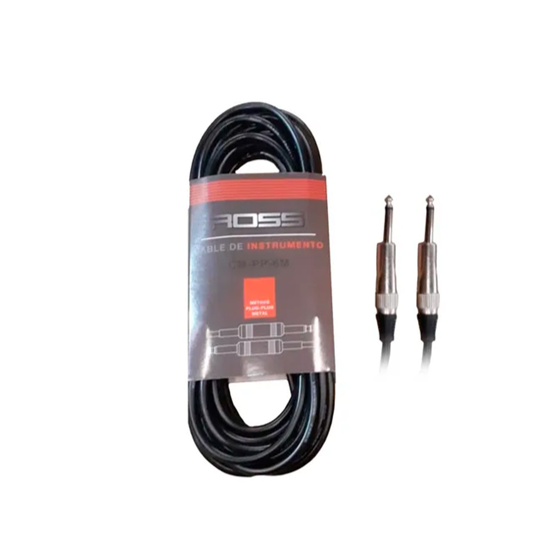 ROSS CMPP3M Cable | Plug-Plug | 3 mts | Para instrumentos | Conector ...