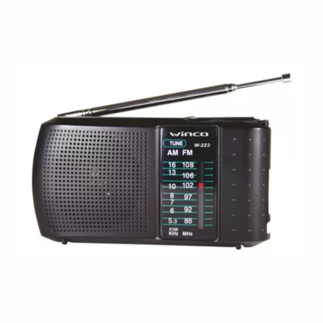 WINCO RADIO AM/FM W223 NEGRA – Córdoba Hogar