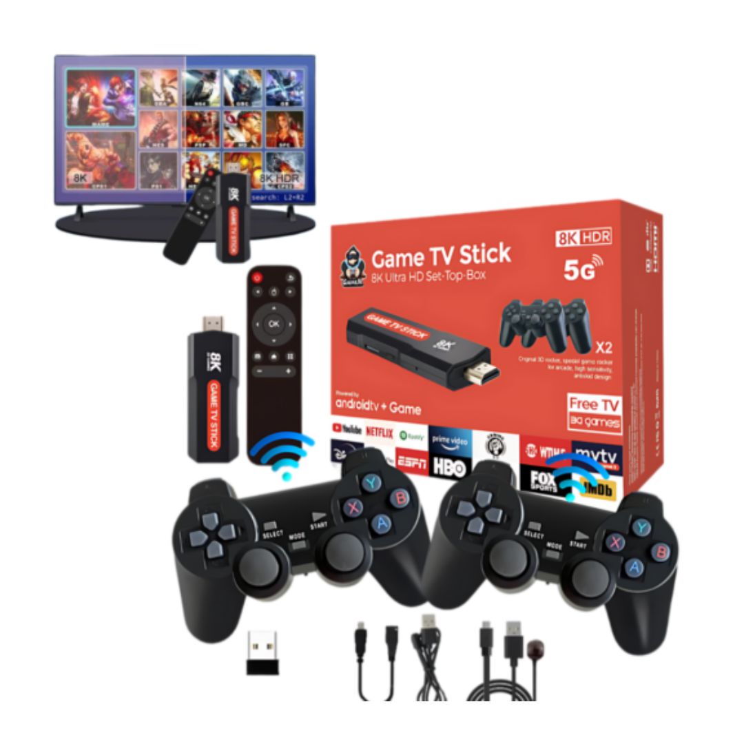 GAME TV STICK 8K CONVERTIDOR SMART TV – Córdoba Hogar